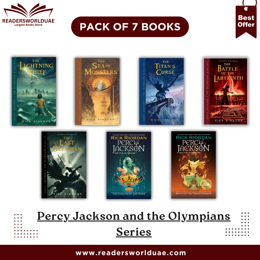 Percy Jackson and the Olympians Series by Rick Riordan – ReadersWorldUAE