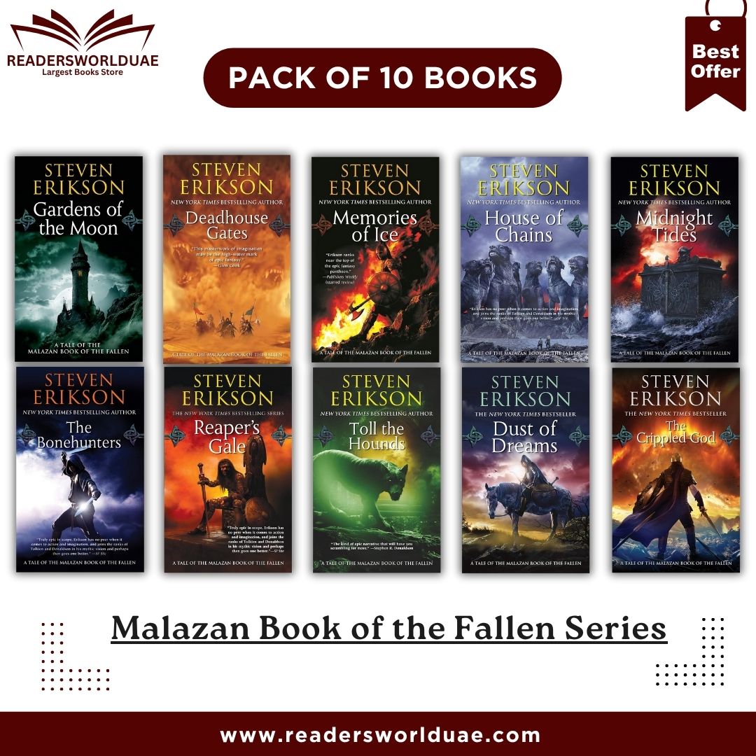 Malazan Book of the Fallen Series By Steven Erikson